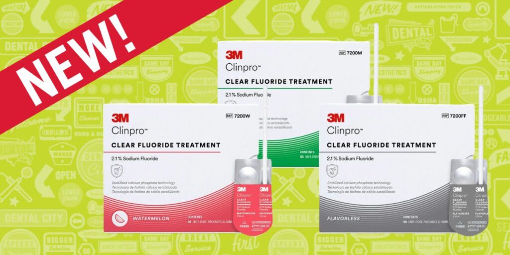 Introducing 3M™ Clinpro™ Clear Fluoride Treatment Introducing 3M™ Clinpro™ Clear Fluoride Treatment